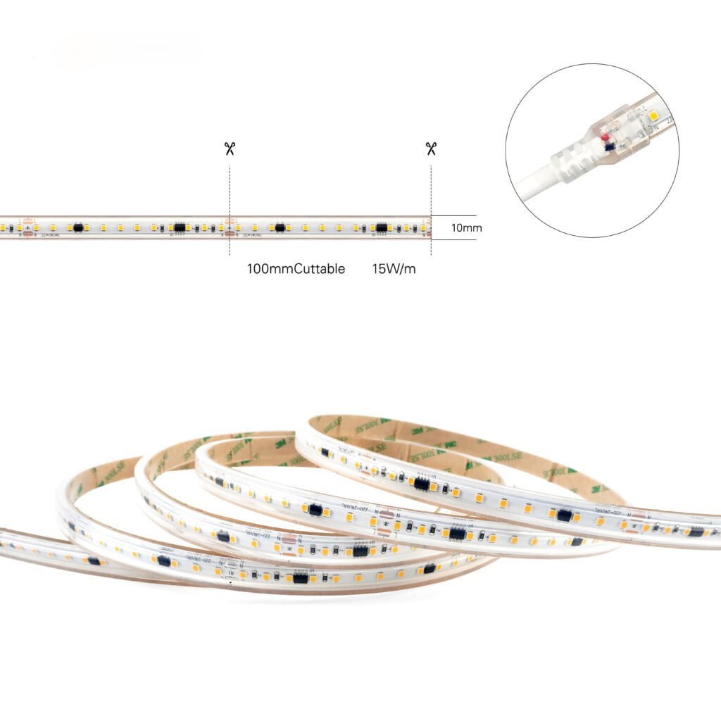 220V Driverless AC LED Strip Lights – My LiKe Led