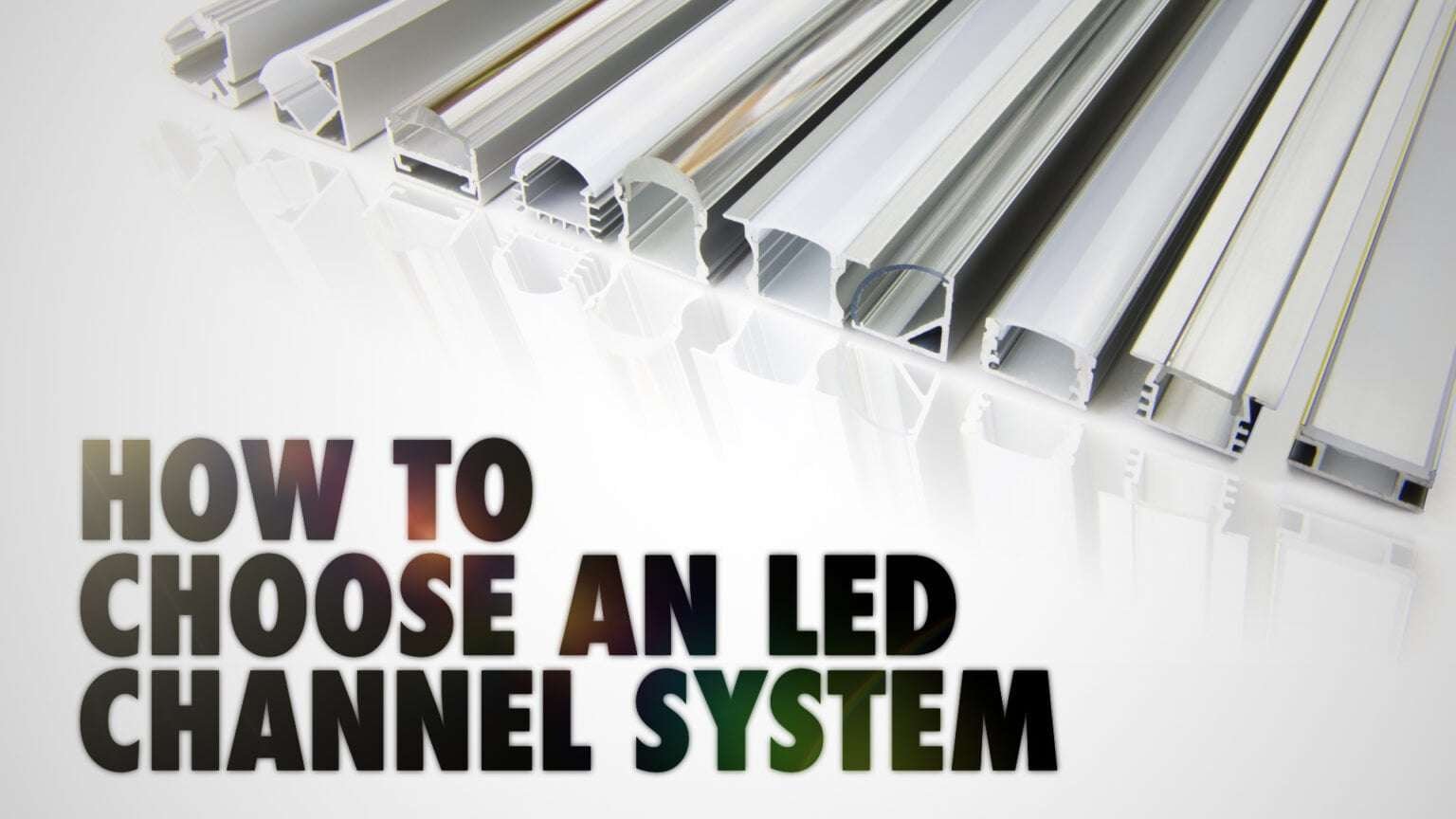 Comprehensive Guide on Using Aluminum Profiles for LED Strips - My LiKe Led