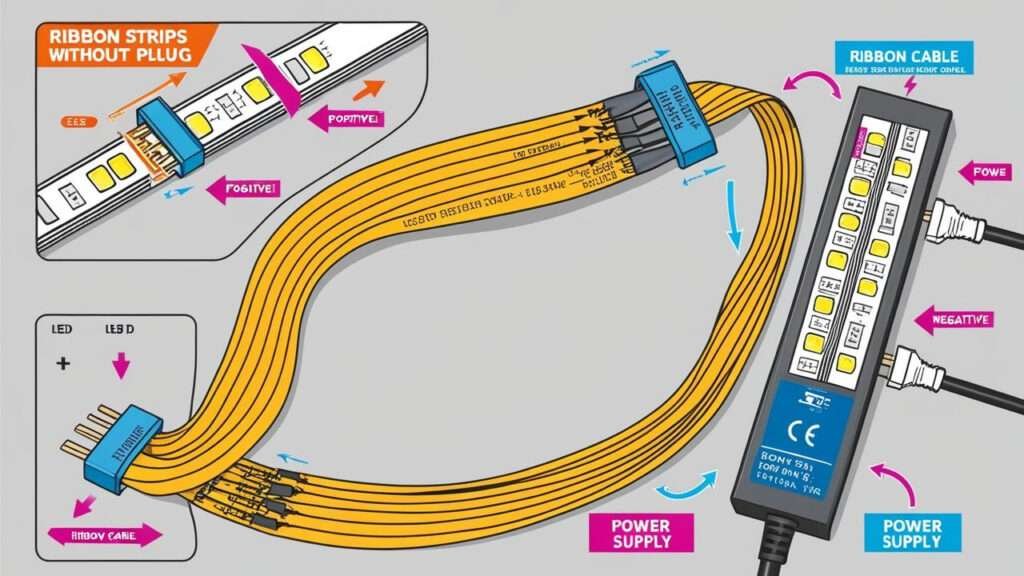 Can I Use LED Strip Lights Without Plugs & How? 10 Simple Steps – My ...
